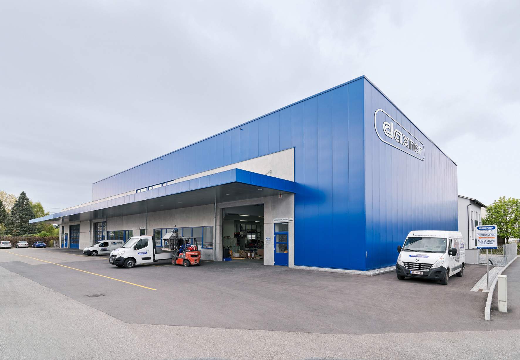 Neubau und Erweiterung NIRO-PUR - Daxner GmbH