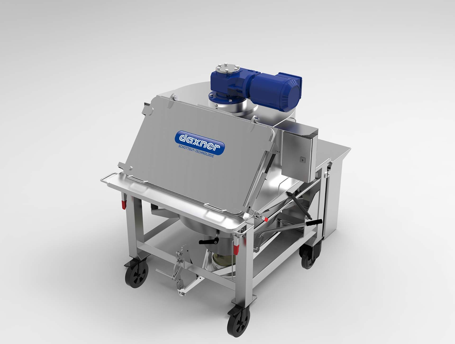 Bag intake & screening machine VIB & PRESS - DAXNER