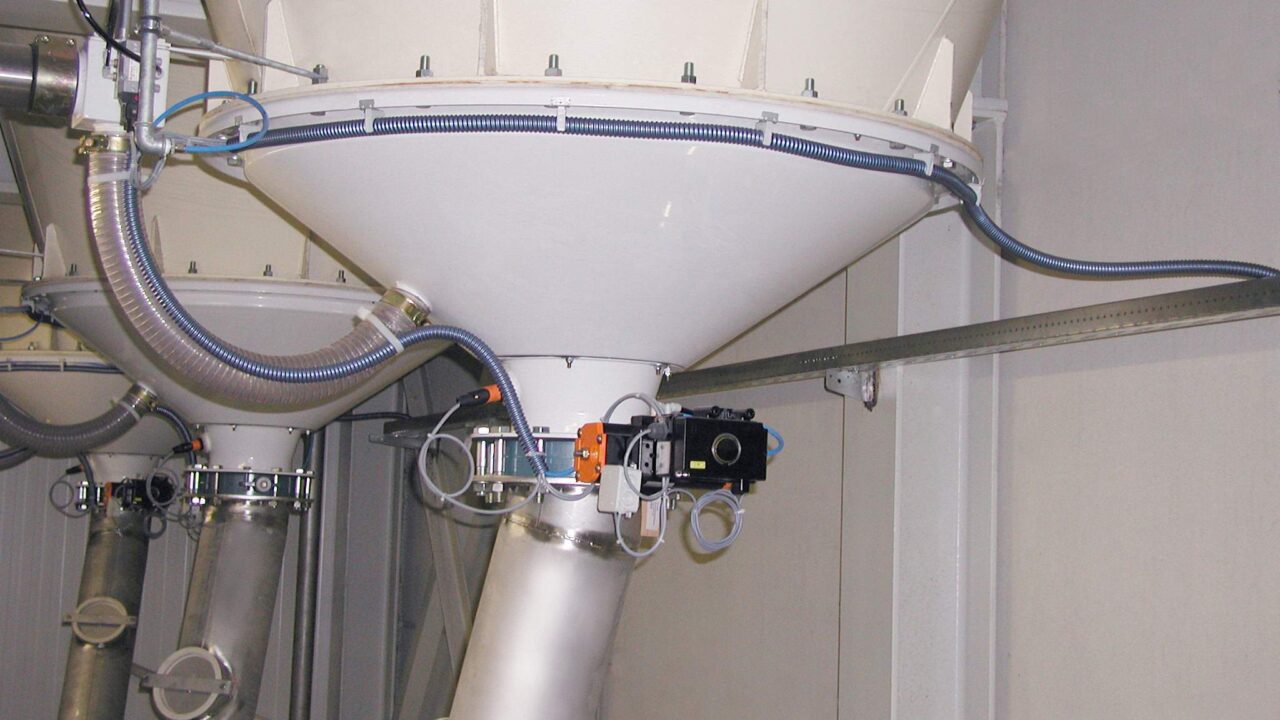 Vibro bin discharger - DAXNER